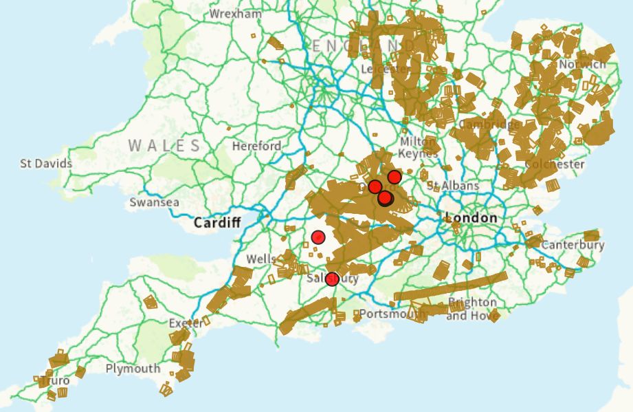 Historic England Archive: Aerial Photo Explorer - Anglo-Celtic Connections