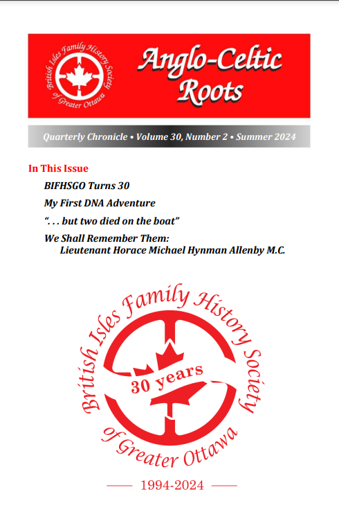 Searching Anglo-Celtic Roots - Anglo-Celtic Connections